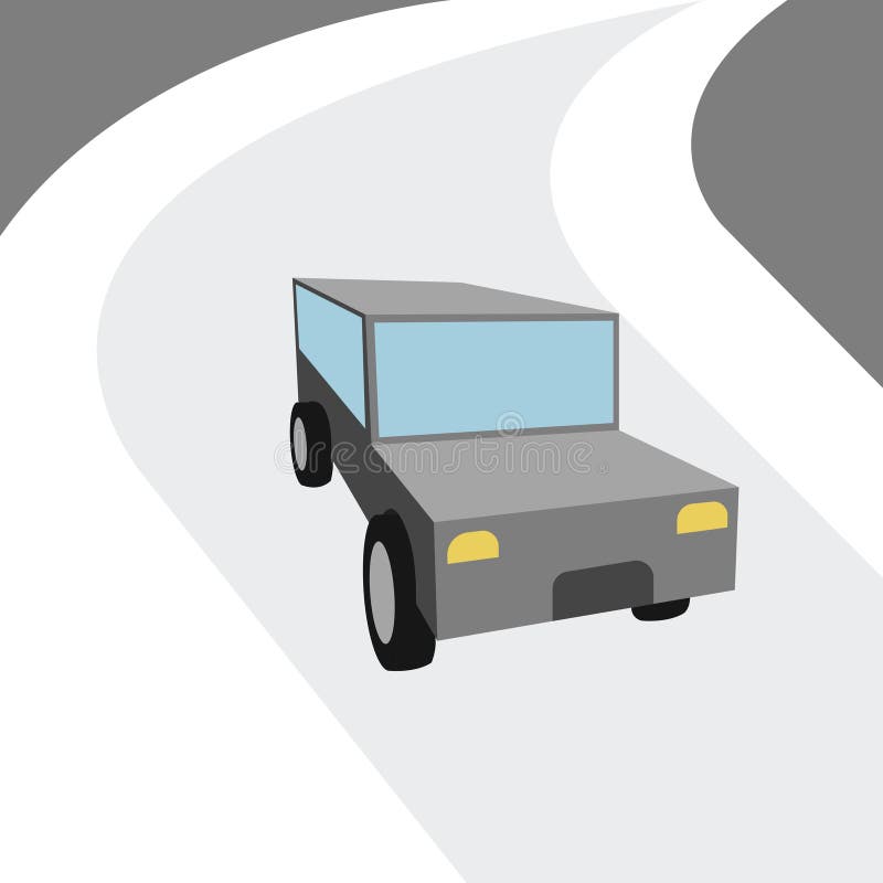 Isolated 3D Car Falt Design Vector Stock Vector - Illustration of real ...