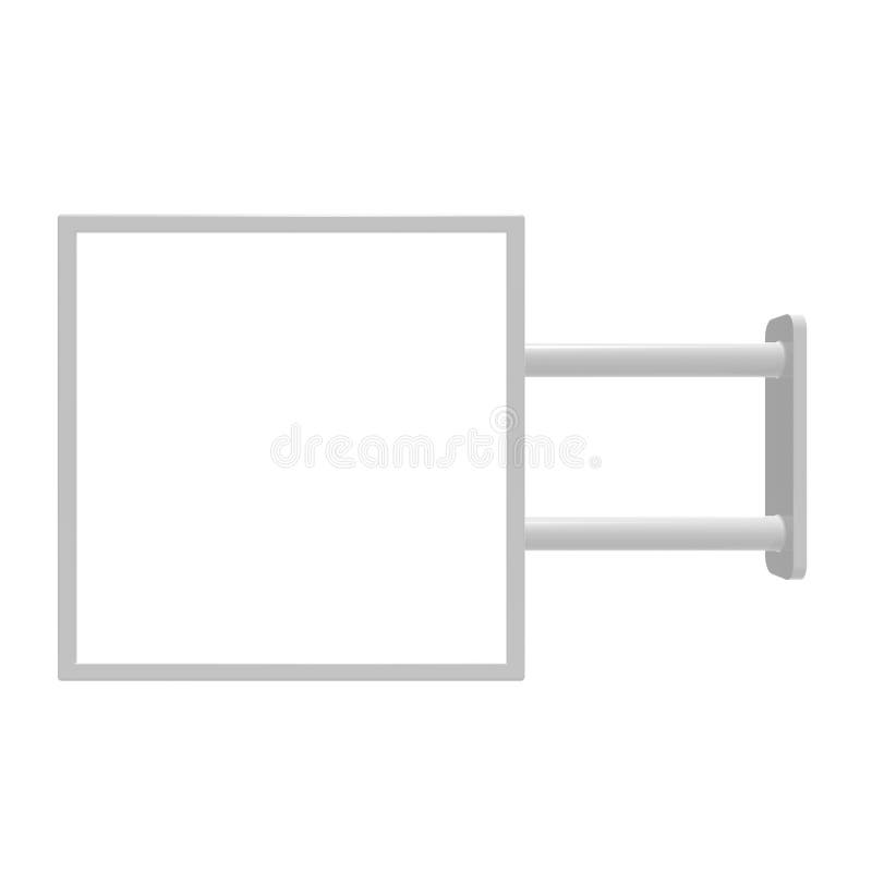 Virtual Advertising Boards in 3D Generated Backdrop Stock Illustration ...