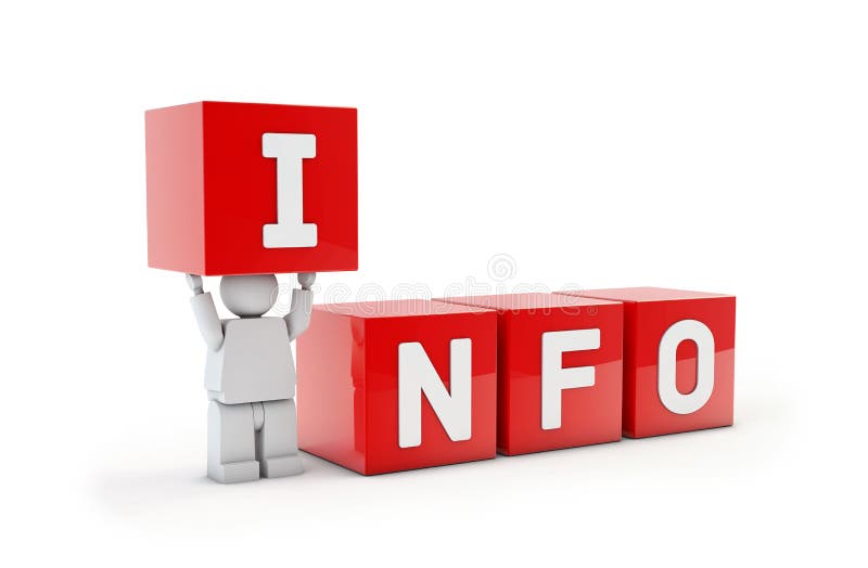 3d Small People Info Icon Stock Illustrations – 107 3d Small People ...