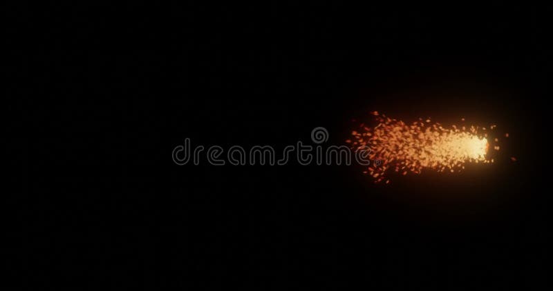 Isolated 3d Render of Fire Flames for Rocket Engine Exhaust Bursting ...