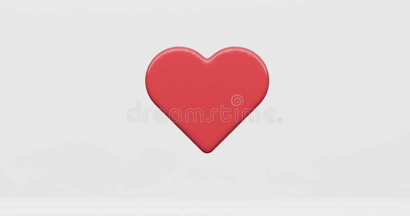 3d Render of Spinning Heart Stock Footage - Video of loving, heart ...