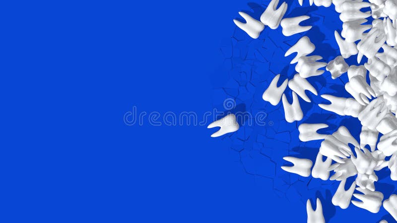 Strong and Healthy Tooth, Tooth are Falling Text and Break the Text ...