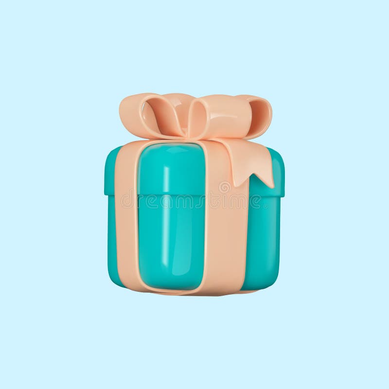 Isolated 3d Vector Gift Box Realistic Cartoon Design Element. Isolated ...