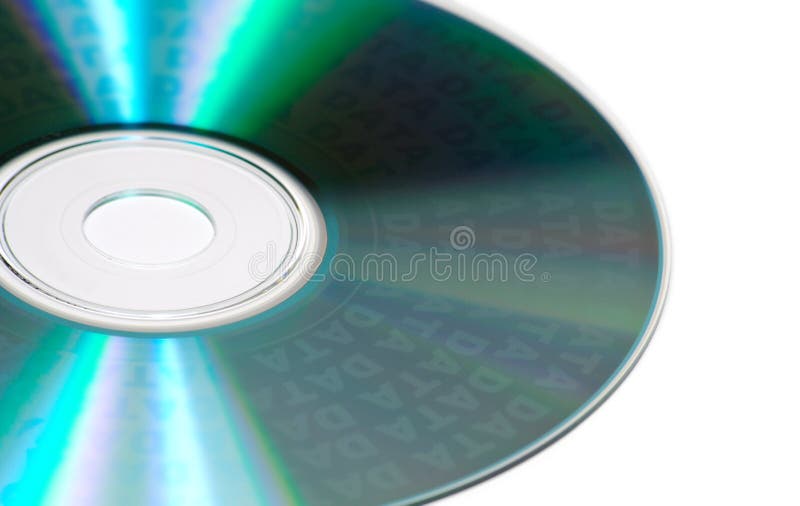 An Isolated Data CD stock photo. Image of duplicate, zeros - 628304