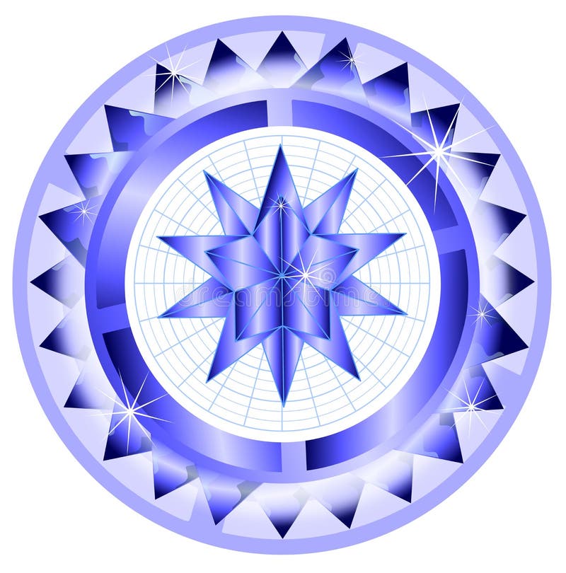 Decorated Shield with Crown and Cross Isolated Stock Image ...