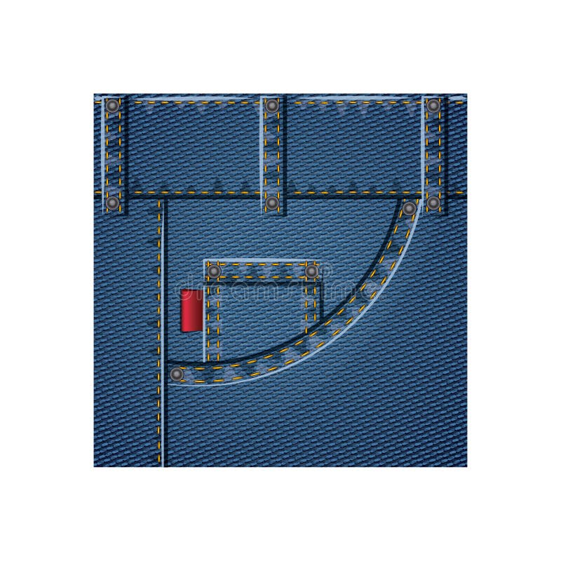 Denim frame vertical stock vector. Illustration of frame - 26630204