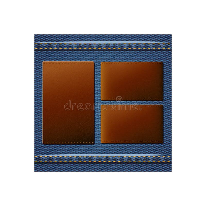 Denim frame vertical stock vector. Illustration of frame - 26630204