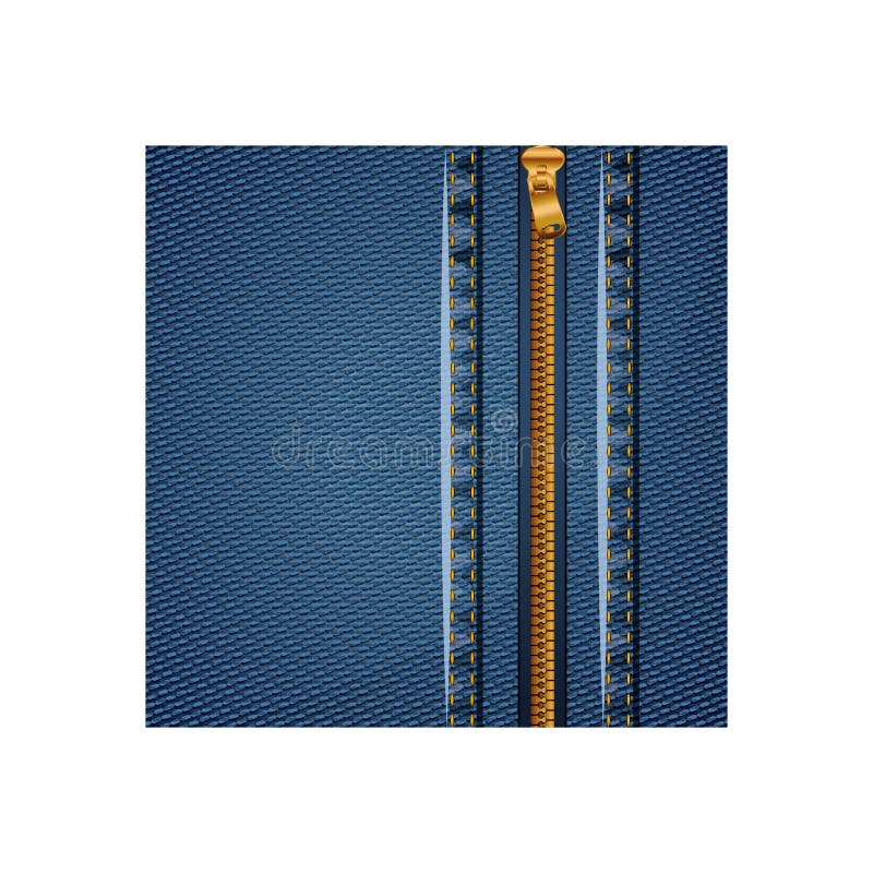 Denim Zipper Stock Illustrations – 1,311 Denim Zipper Stock ...
