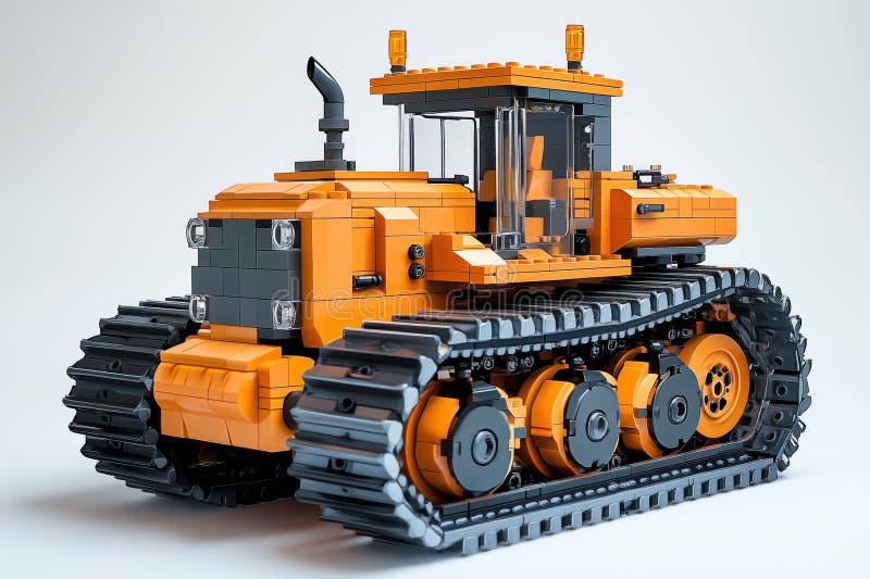 Isolated Detailed Model of a Heavy-duty Bulldozer Made from ...