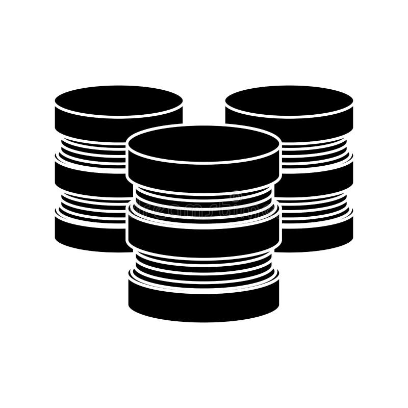 Isolated Device and Data Base Design Stock Vector - Illustration of ...