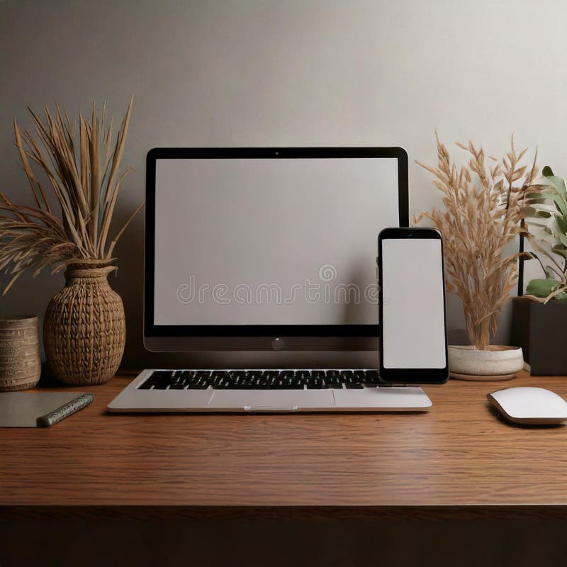 Isolated Devices Mockup: Sleek and Minimalist Design Showcasing ...