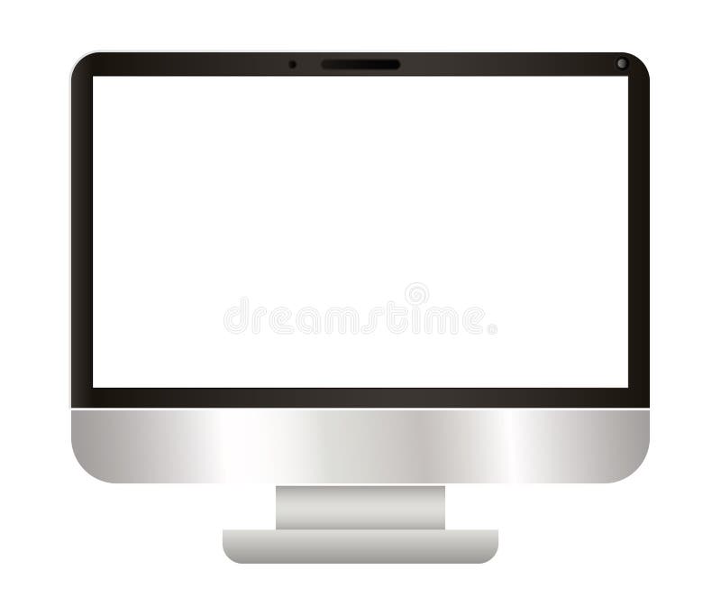 Isolated Digital Computer Vector Design Stock Vector - Illustration of ...