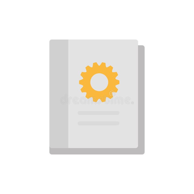 Isolated Document and Help Icon Flat Design Stock Vector - Illustration ...