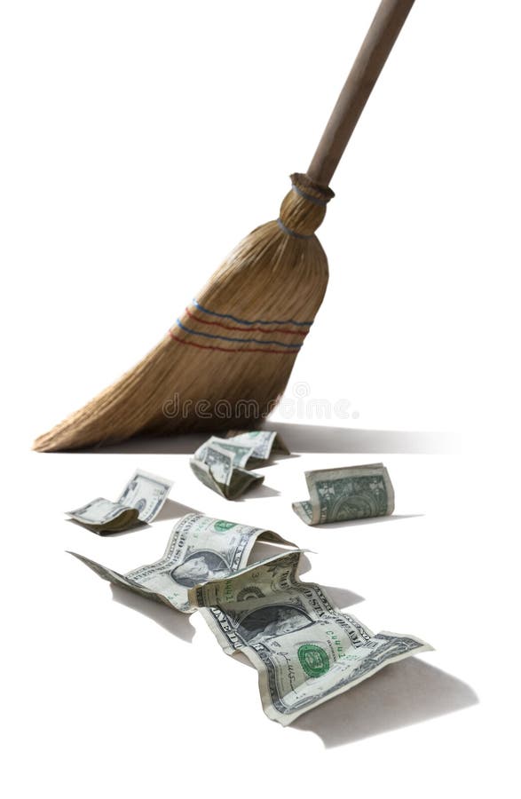 Isolated Ten Dollar Bill stock photo. Image of single - 11563768