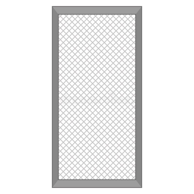Isolated door illustration stock illustration. Illustration of frame ...