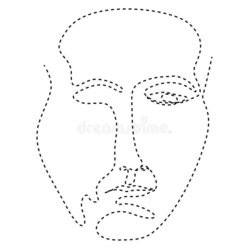 Dotted Outline Man Stock Illustrations – 127 Dotted Outline Man Stock ...