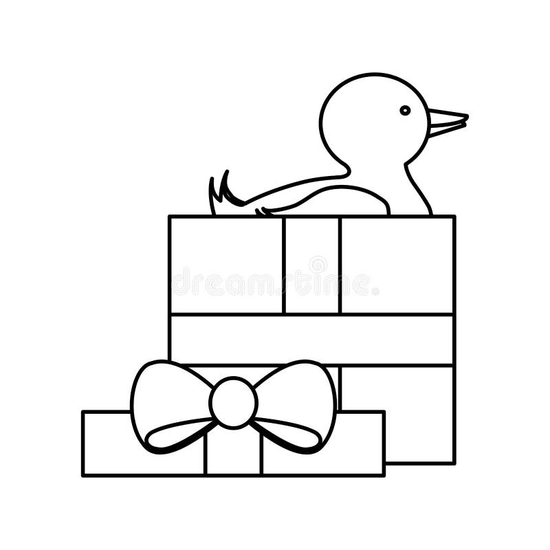 Isolated Toy Duck Cartoon Design Stock Vector - Illustration of cute ...