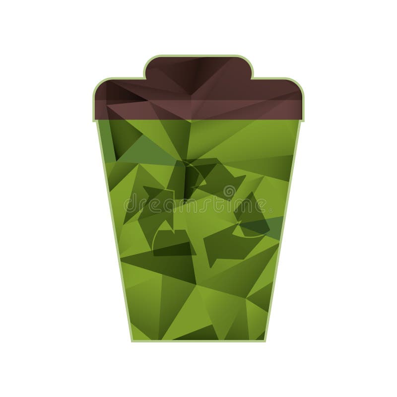 Isolated eco trash design stock vector. Illustration of concept - 80441782