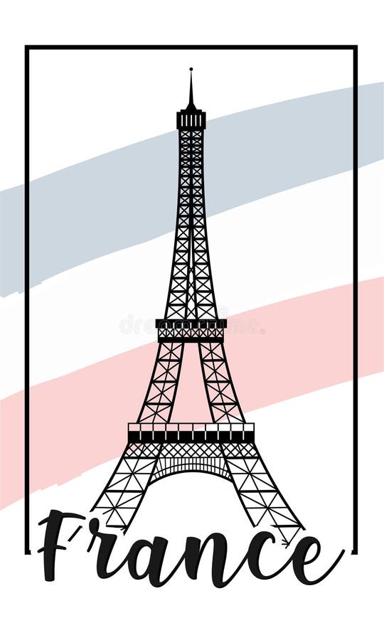 Isolated Eiffel Tower Landmark France Concept Vector Stock Vector ... Isolated Eiffel Tower Landmark France Concept Vector Stock Vector ...
