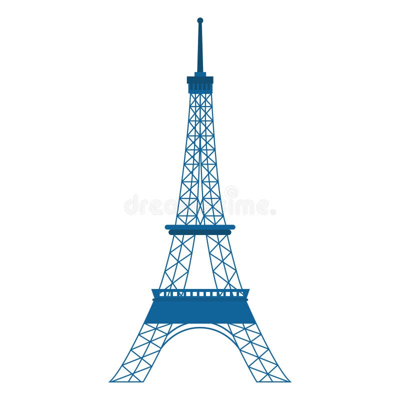Isolated Eiffel Tower on France Map with Flag Vector Stock Vector ... Isolated Eiffel Tower on France Map with Flag Vector Stock Vector ...