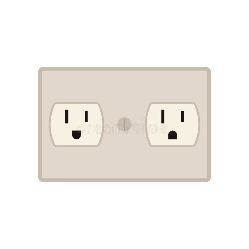 Isolated Plug Object Design Stock Vector - Illustration of idea ...