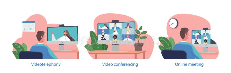Zoom Collaboration Stock Illustrations – 225 Zoom Collaboration Stock ...