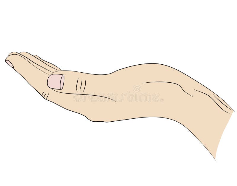 Begging Hands Clipart