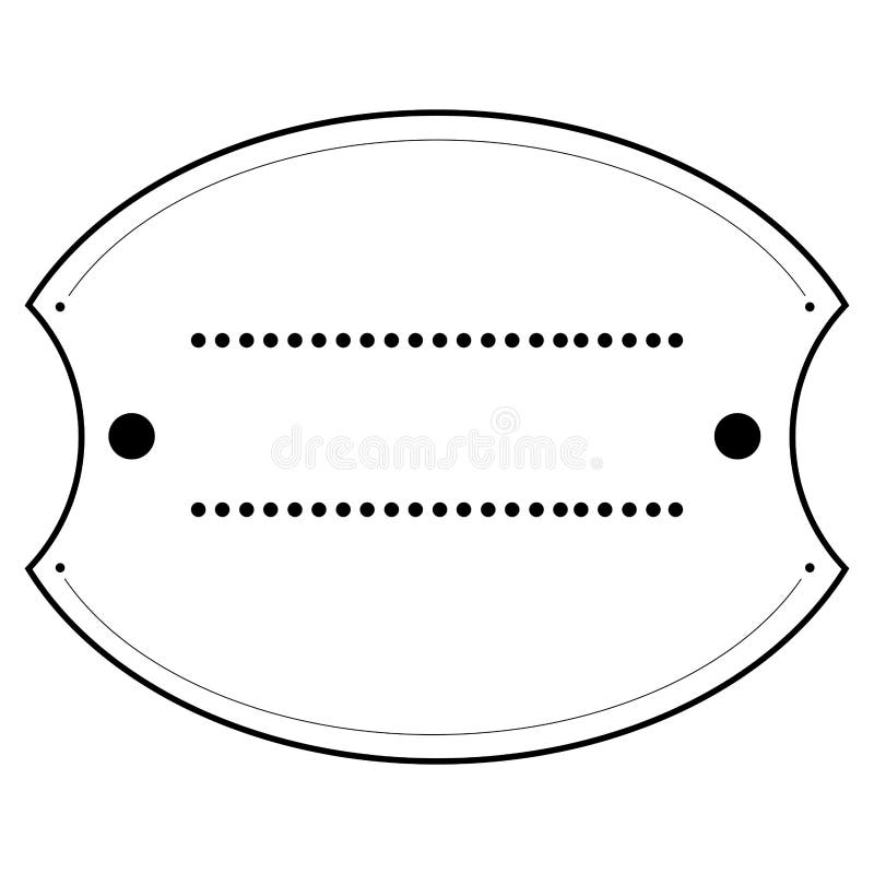 Isolated empty label stock vector. Illustration of template - 104026405