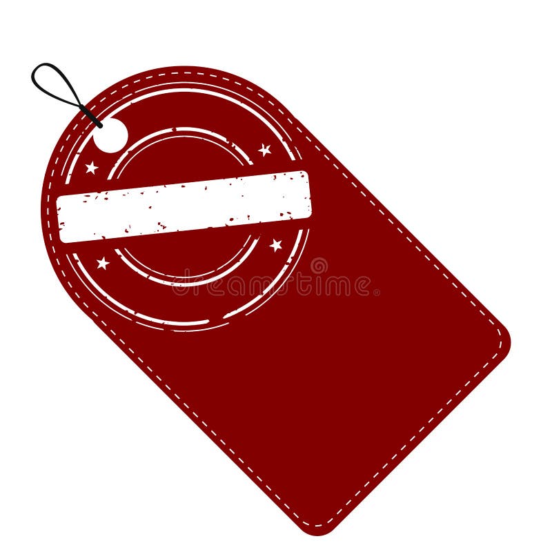 Empty label illustration stock vector. Illustration of design - 104268073