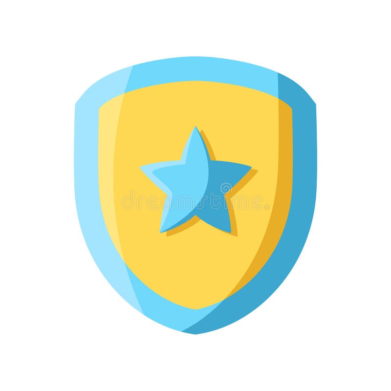 Isolated Empty Sport Shield Icon Stock Vector - Illustration of ...