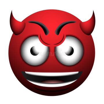 Isolated Evil Emote Stock Illustrations – 132 Isolated Evil Emote Stock ...