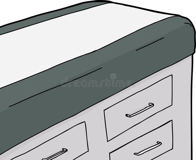 Examination Table in Room stock vector. Illustration of drawn - 44894990