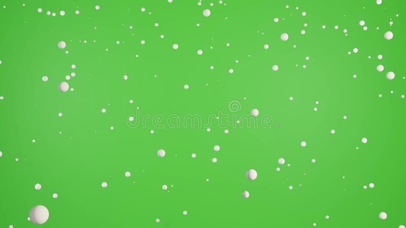Isolated Falling Snow on Green Screen Stock Video - Video of falling ...