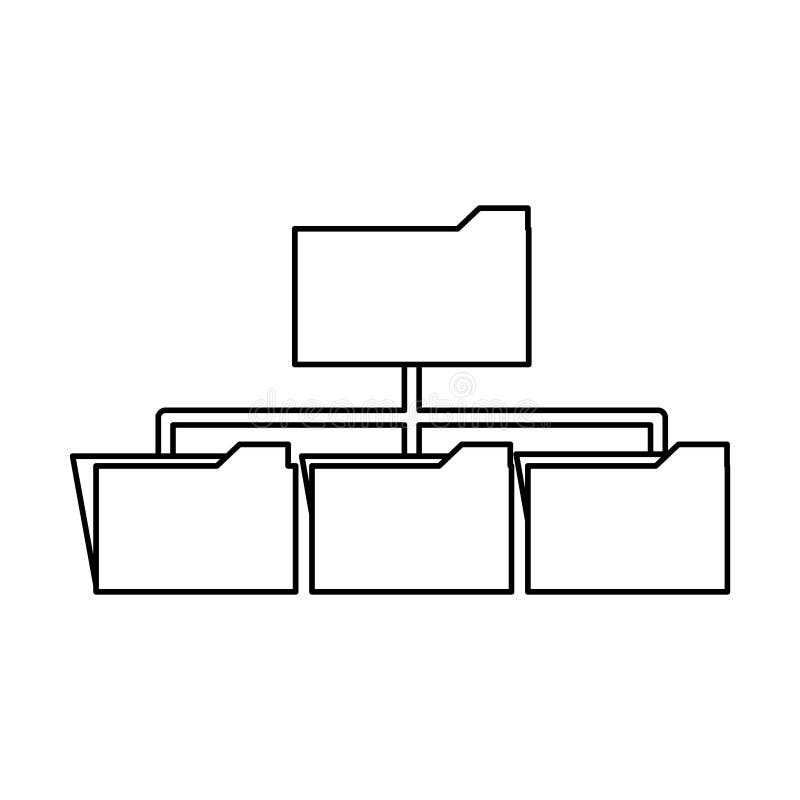 Isolated file design stock vector. Illustration of advice - 80645306