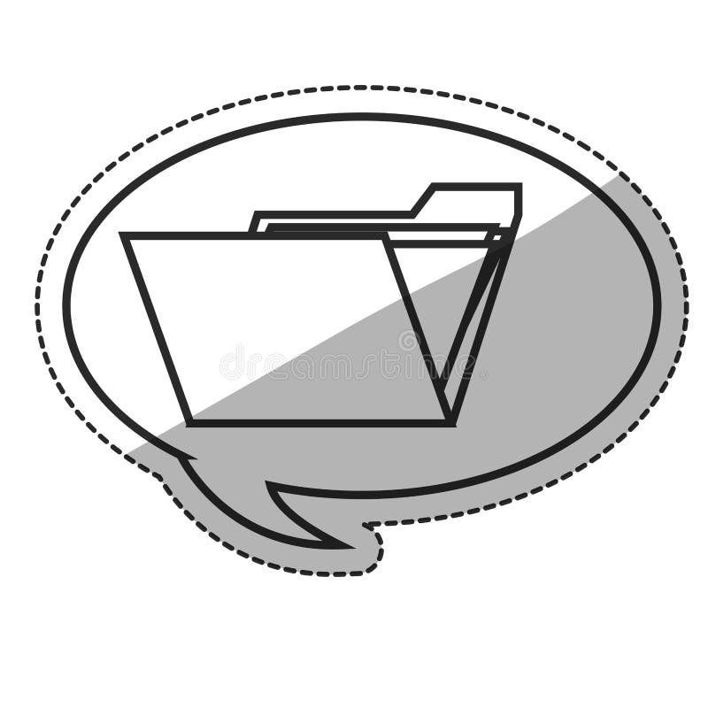 Isolated file design stock vector. Illustration of elements - 80914120