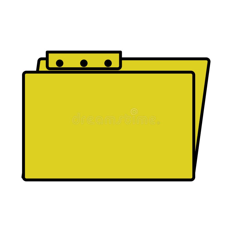 Isolated file design stock vector. Illustration of office - 81868011