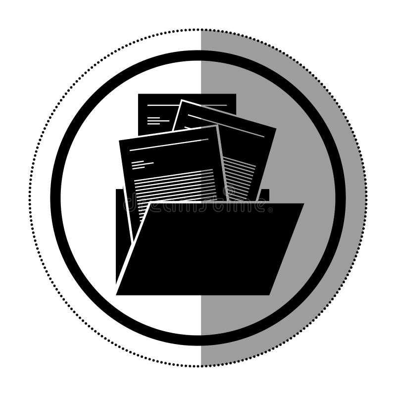 Isolated file design stock vector. Illustration of file - 81871995