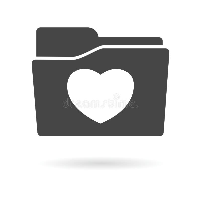 Folder Heart Stock Illustrations – 3,798 Folder Heart Stock ...