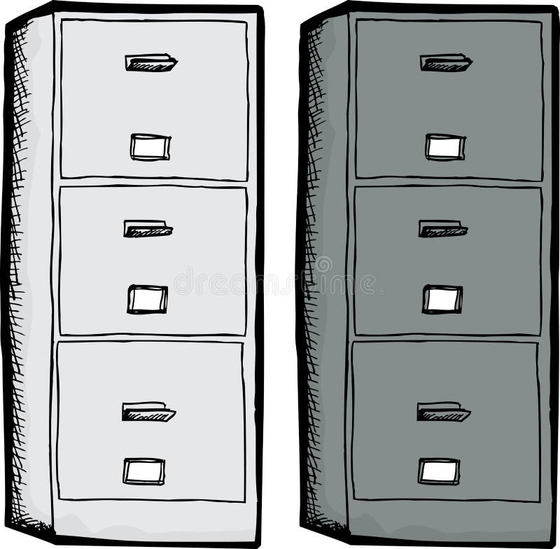 Cartoon Filing Cabinet Stock Illustrations – 188 Cartoon Filing Cabinet ...