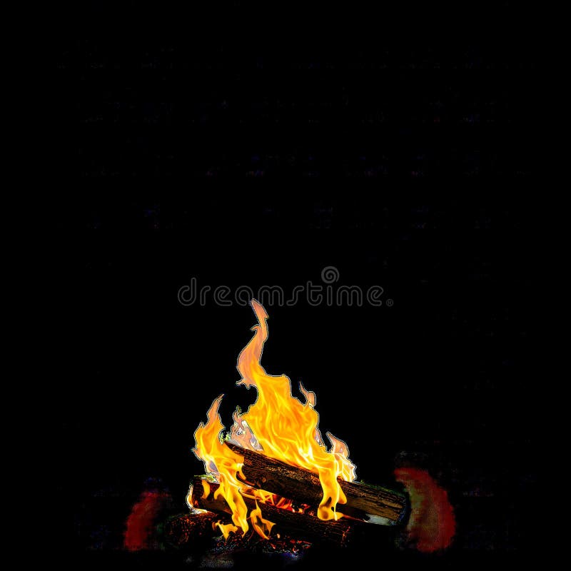 Isolated Fire Flames on Transparent Background for Dynamic Visuals ...