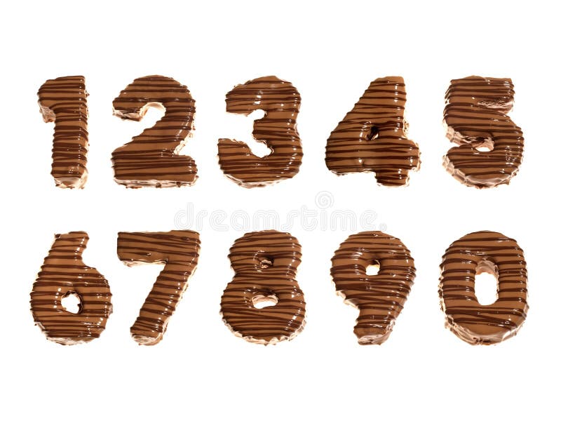 1,070 Chocolate Numbers Stock Photos - Free & Royalty-Free Stock Photos ...