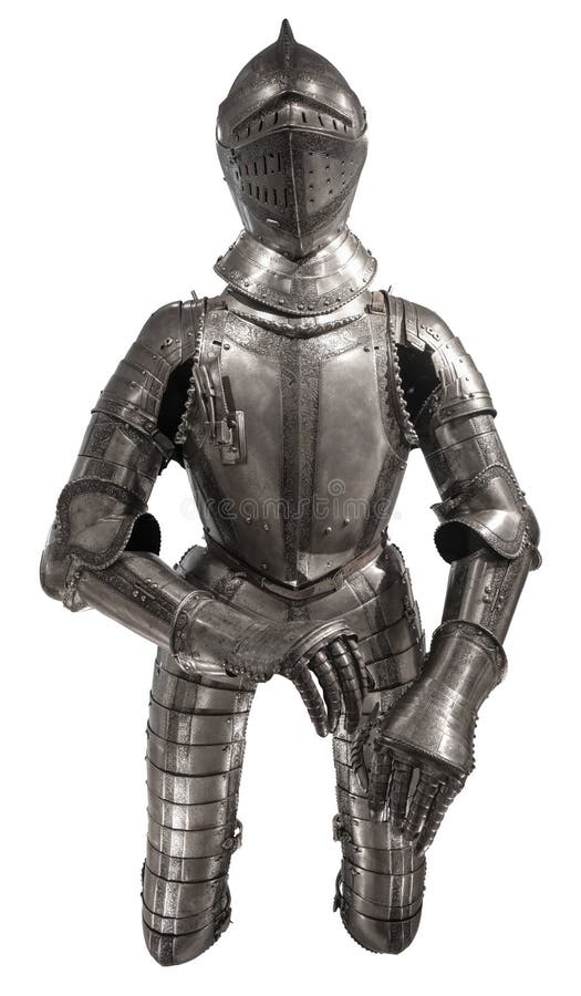 Isolated Armour Helmet stock image. Image of crusade - 36206497