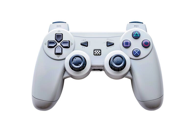Isolated Game Joystick Controller on Transparent Background Stock ...