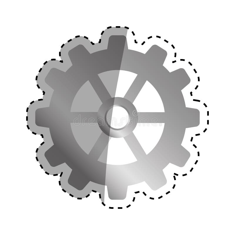 Isolated Gear Businesspeople Design Stock Vector - Illustration of ...