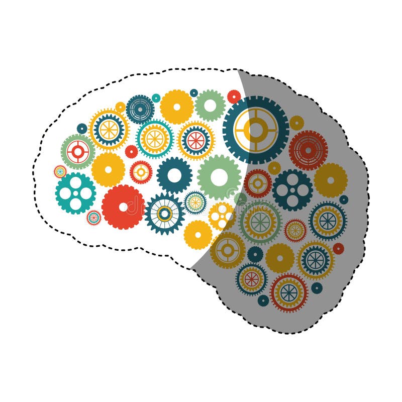 Brain Cog Wheel Stock Illustrations – 2,451 Brain Cog Wheel Stock ...