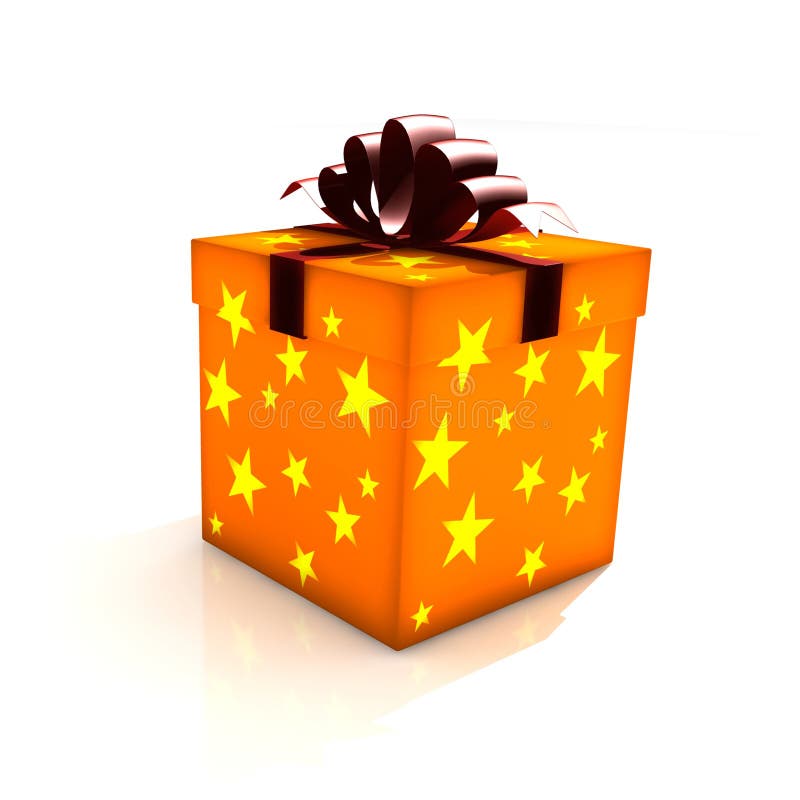 Isolated Gift Box Picture. Image: 7933777