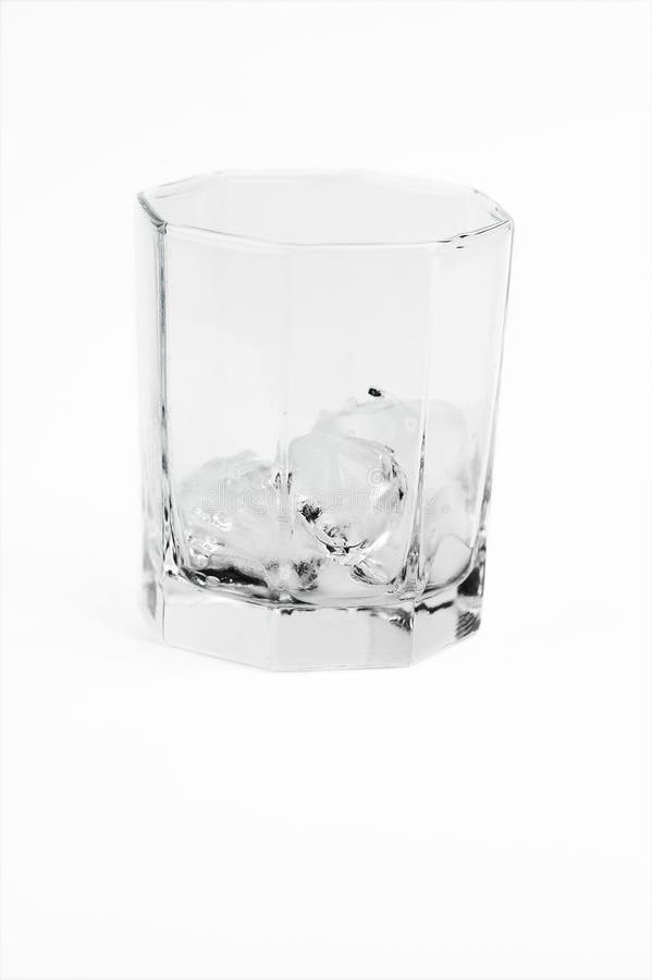 Isolated glass ice stock photo. Image of empty, isolated - 7817192