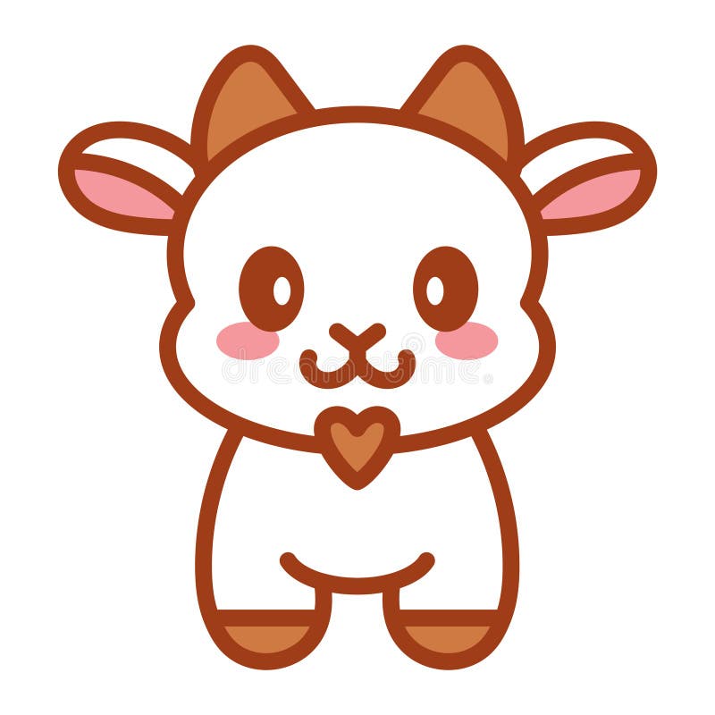 Isolated Goat Symbol Baby Vector Illustration Stock Vector ...