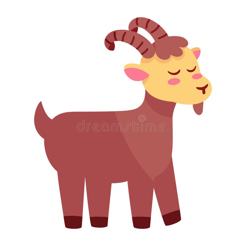 Isolated Goat Symbol Baby Vector Illustration Stock Vector ...