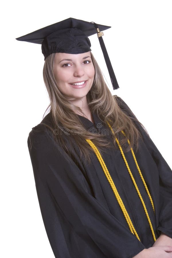 Isolated Graduate stock photo. Image of women, isolated - 1740944